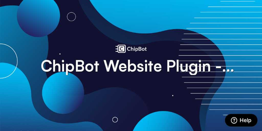 ChipBot Website Plugin - Video, Chat, Search for Sales